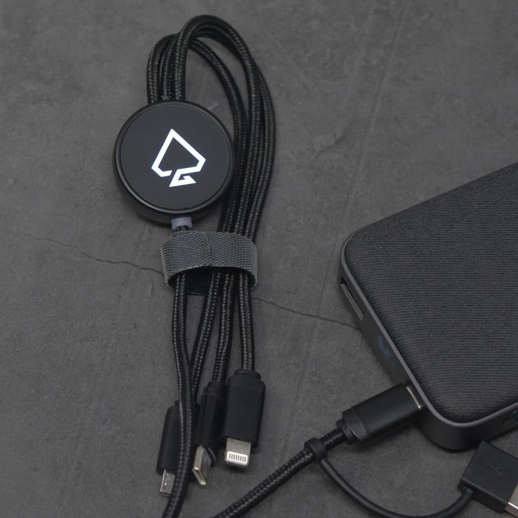 Firefly – Multi-Cable Featuring Type C Adapters – Acehigh Branded