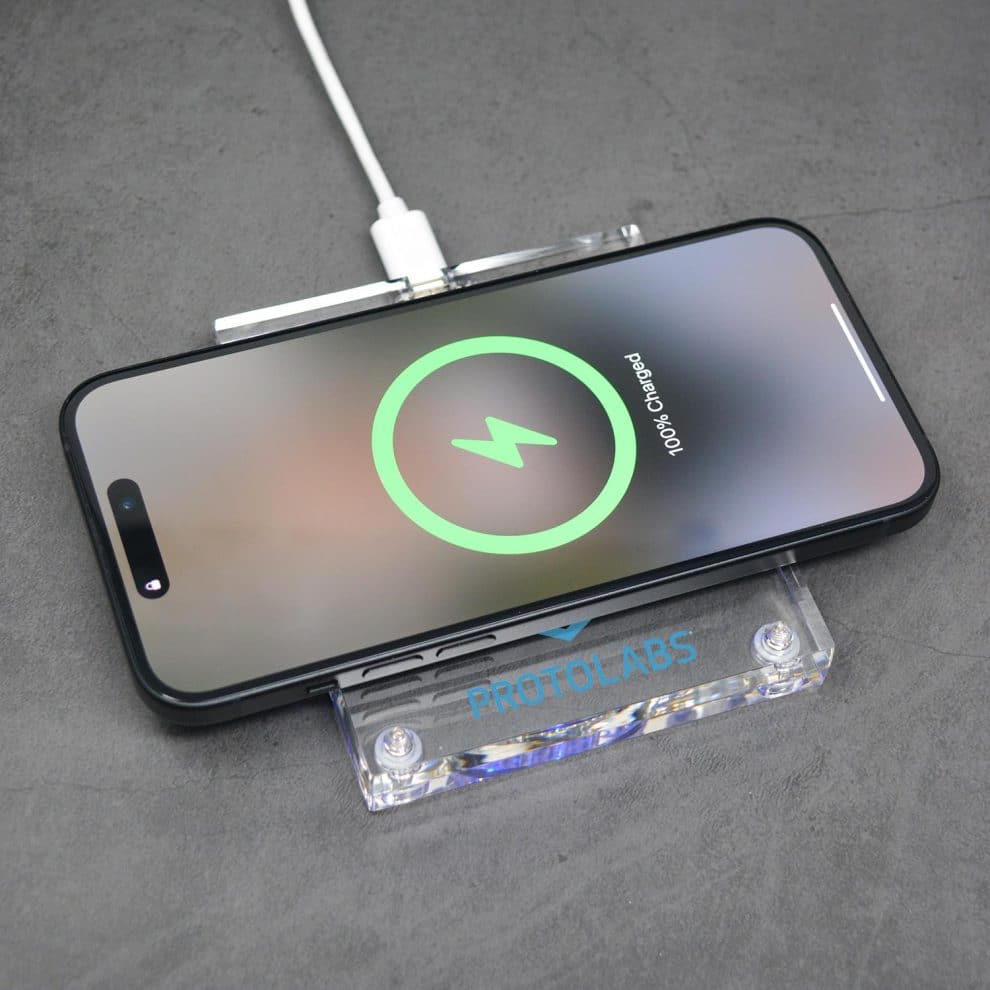 Gemini Qi 2.0 – 15w Acrylic Wireless Charger – Acehigh Branded
